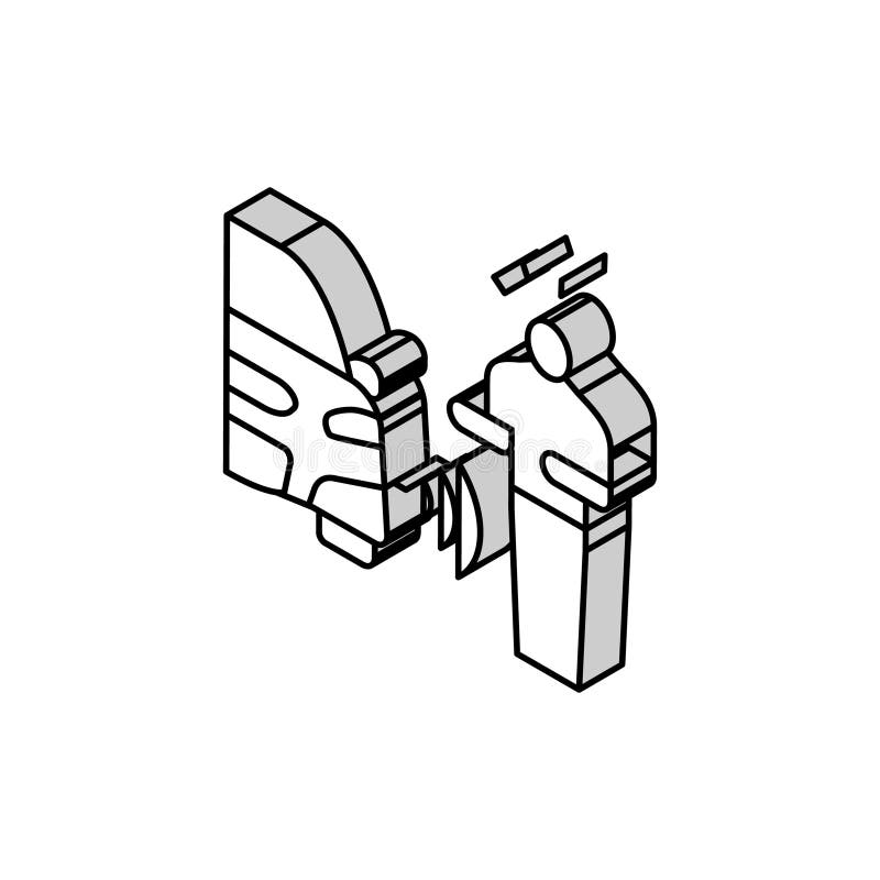 Pedestrian Sensor Isometric Icon Vector Illustration Stock Vector ... Pedestrian Sensor Isometric Icon Vector Illustration Stock Vector ...