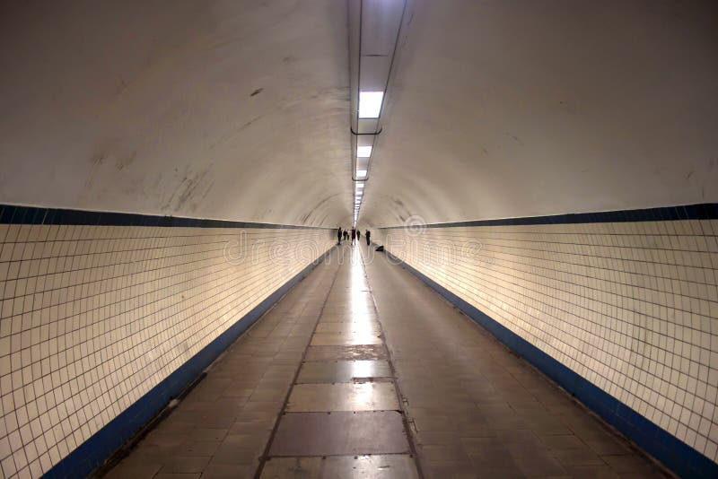 Pedestrian tunnel stock image. Image of aged, design - 35206793