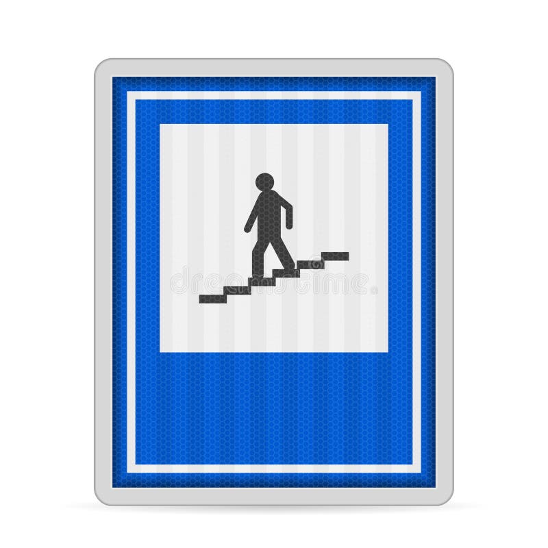 Pedestrian Underpass Sign Stock Illustrations – 80 Pedestrian Underpass ...