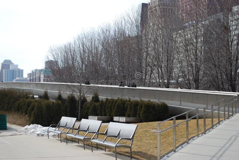Pedestrian walk way editorial image. Image of chicago - 29307895