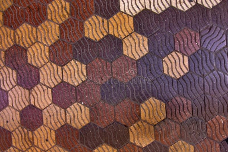 Pedestrian Walkway Tiles in Valencia, Spain Stock Photo - Image of ...