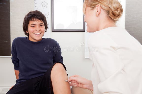 Pediatric Acupuncture - Shonishin Technique Stock Image - Image of ...