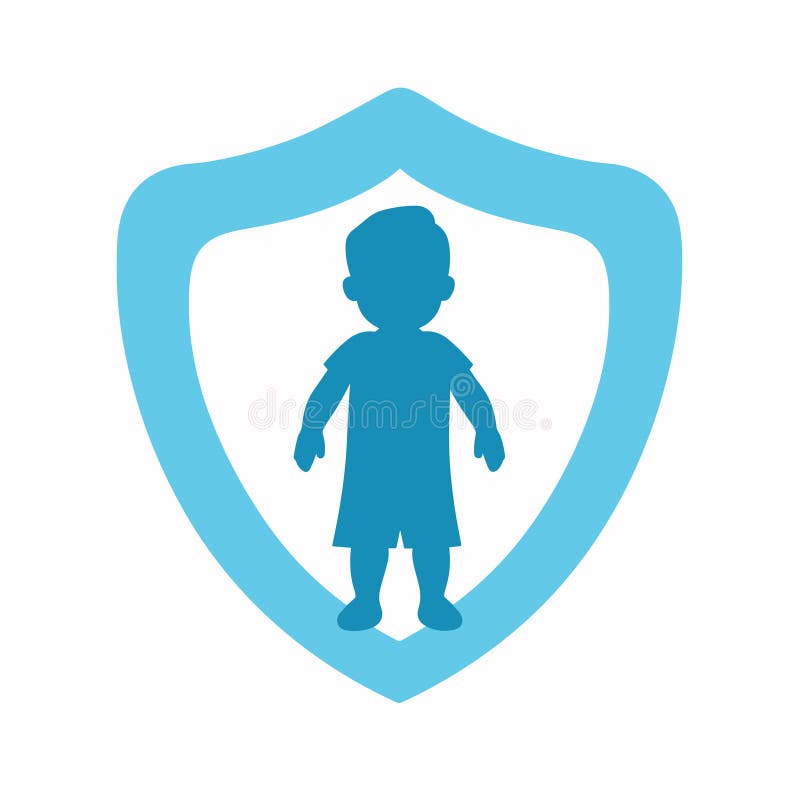 Pediatric Poison Control Education Filled Colorful Logo Stock Vector ...