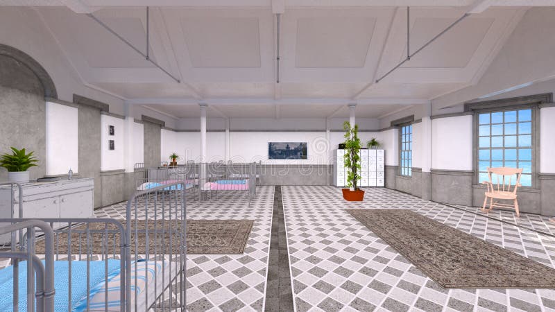 Pediatric ward stock photo. Image of clinic, pediatric - 96901428