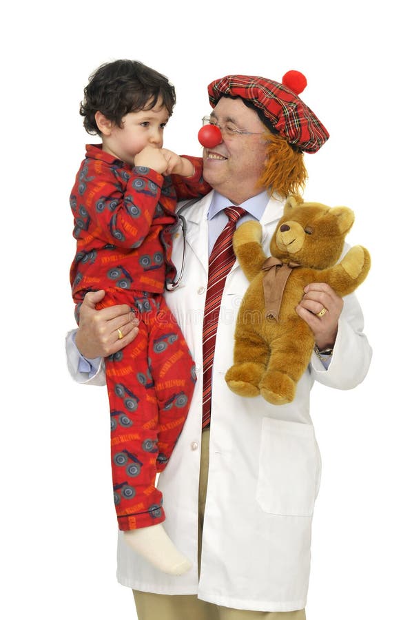 Clown doctor stock photo. Image of people, clown, doctor - 6968384
