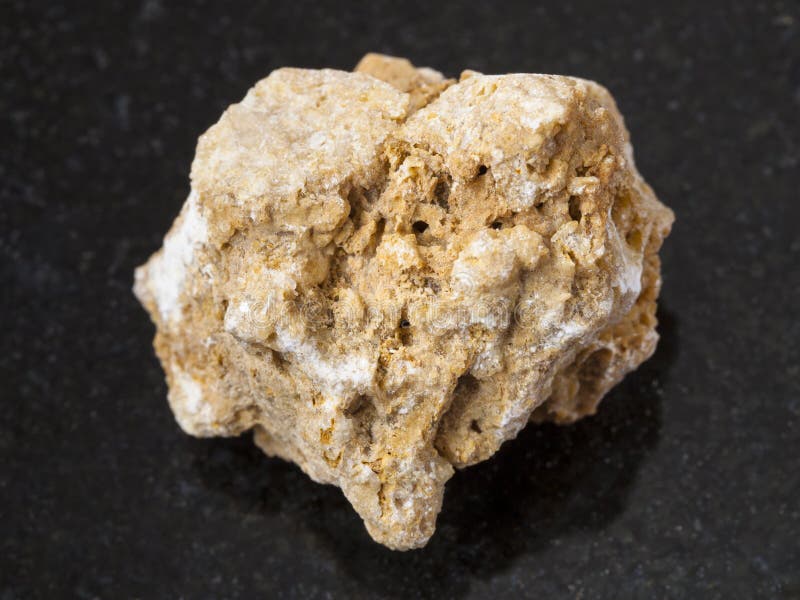 Rocha Sedimentar Do Travertino Imagem de Stock - Imagem de rocha ...