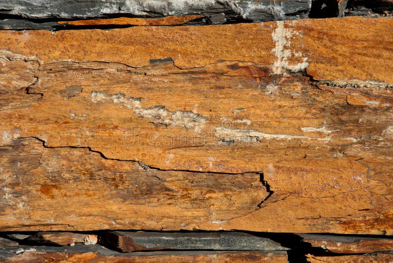 Rocha Sedimentar Clástica De Pedra Xistosa Isolada Sobre Fundo Branco ...