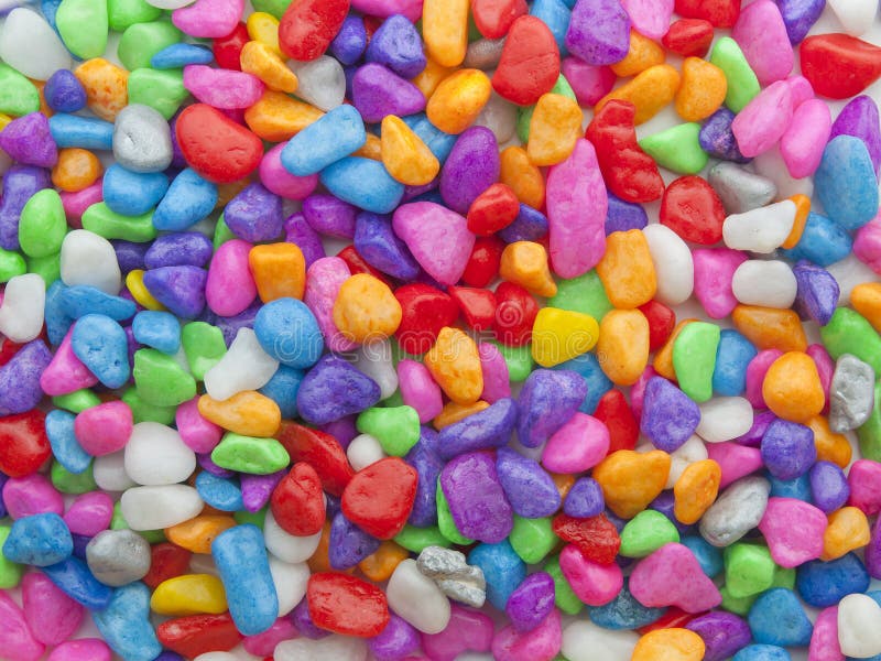 Pedras coloridas imagem de stock. Imagem de macro, textura - 31675597