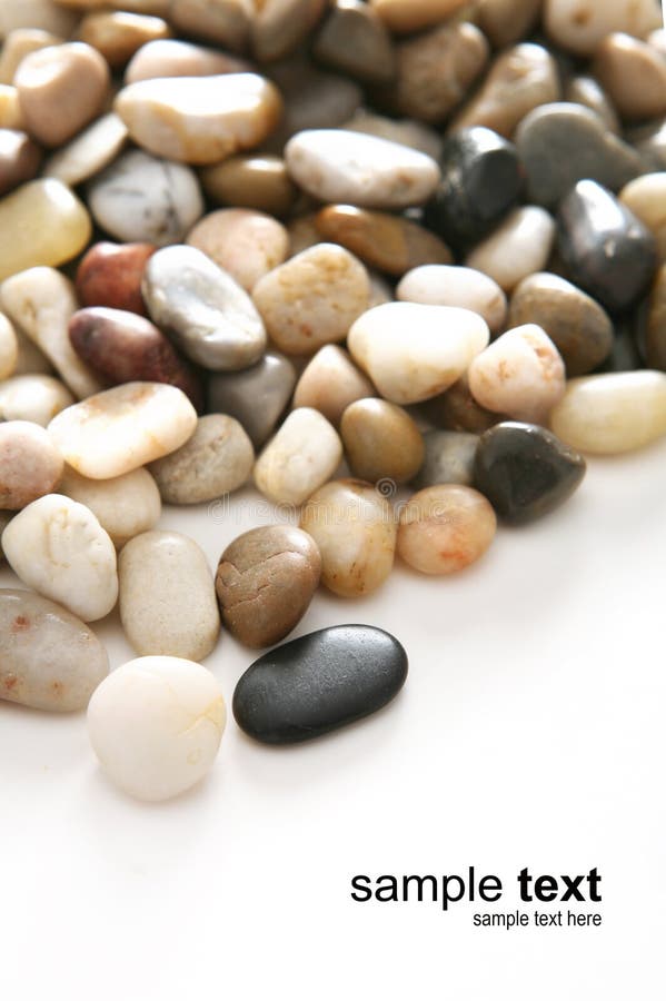 Pedras coloridas imagem de stock. Imagem de textura, oval - 5461619