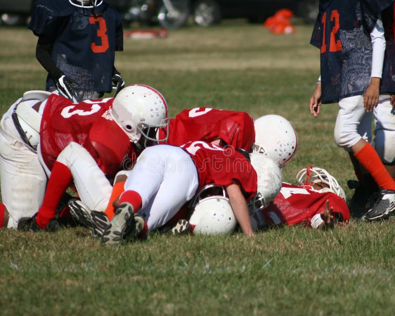 Pee Wee Football stock photo. Image of white, helmet, fast - 311230