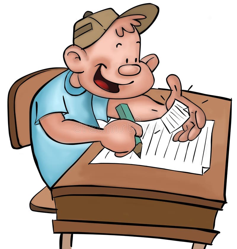 Student Cheat Stock Illustrations – 53 Student Cheat Stock ...