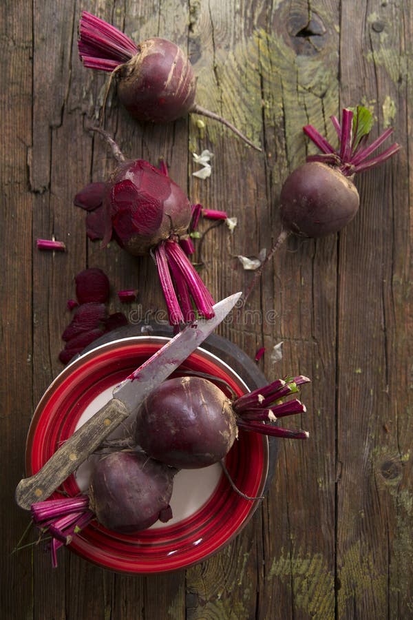 Peel the beetroot stock photo. Image of harvest, knife - 72805040