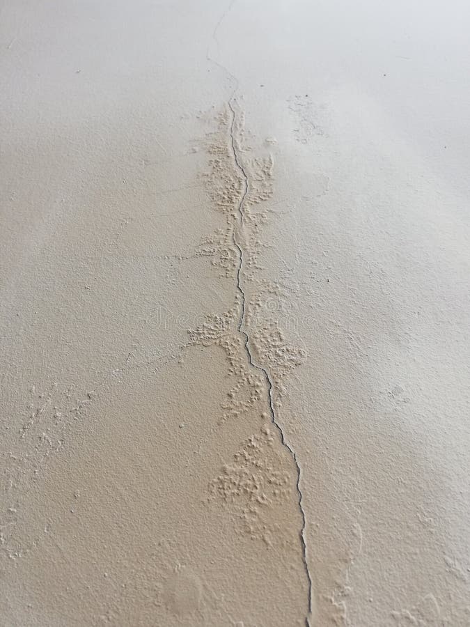 Peeled and Crack Paint on the Wall Stock Image - Image of brown ...