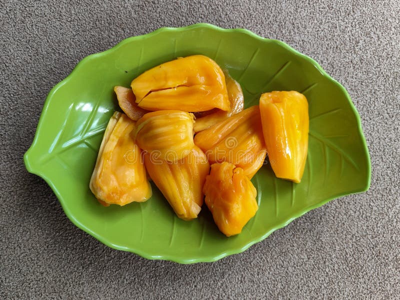 Peeled jackfruit stock photo. Image of quality, closeup - 358647030