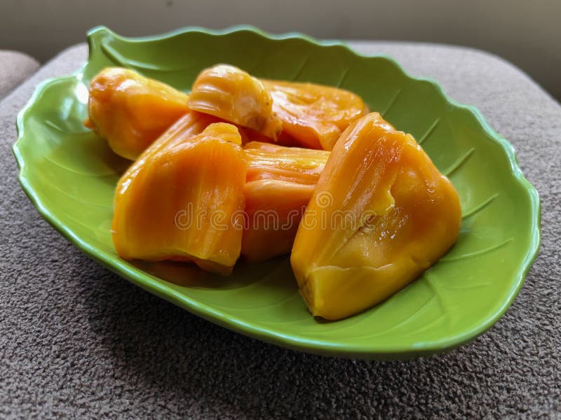 Peeled jackfruit stock photo. Image of romania, ingredient - 358646988