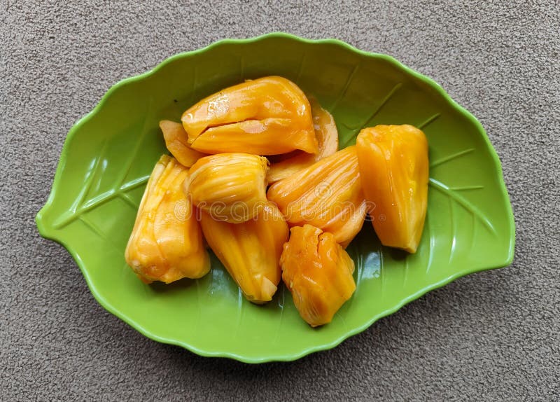 Peeled jackfruit stock photo. Image of juicy, purity - 358646956