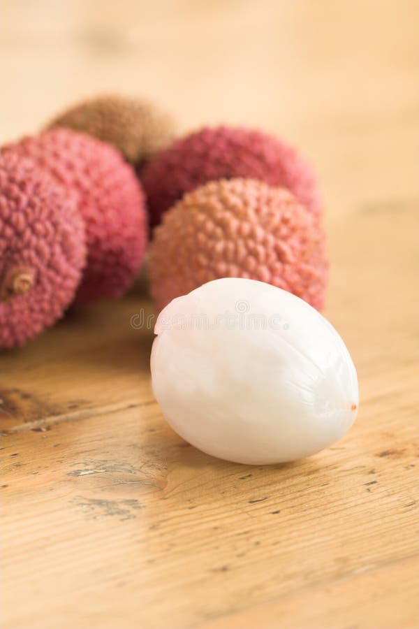 Peeled lychee stock image. Image of peeled, white, lychee - 533213