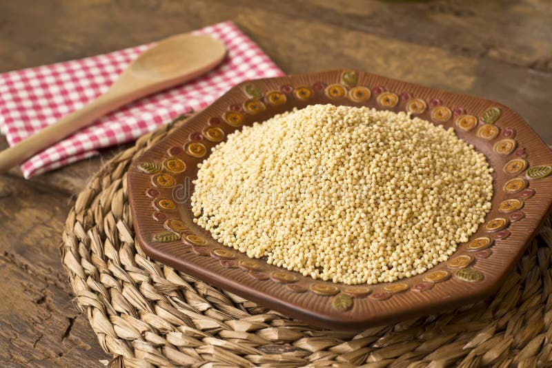 Peeled Millet from Organic Farming Stock Image - Image of organic ...