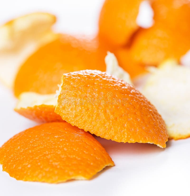 Peeled orange and its skin stock image. Image of fruit - 45523515
