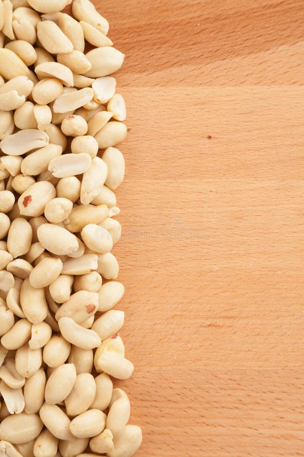 Peeled Raw Peanuts Food Background Stock Image - Image of peeled ...