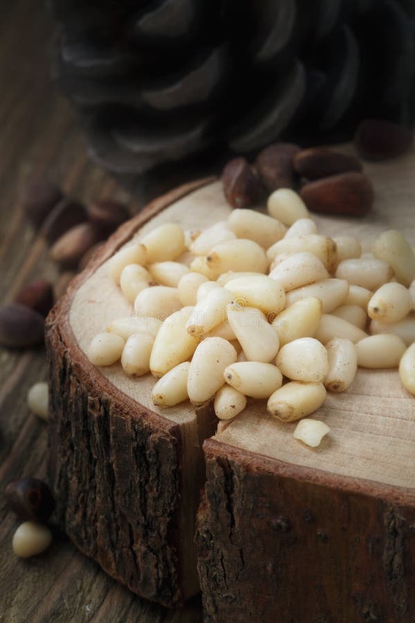 Peeled Pine Nuts Wooden Stand Stock Photos - Free & Royalty-Free Stock ...