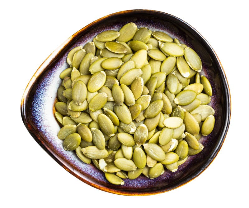 Peeled Pumpkin Seeds, Background Stock Photo - Image of closeup, detail ...