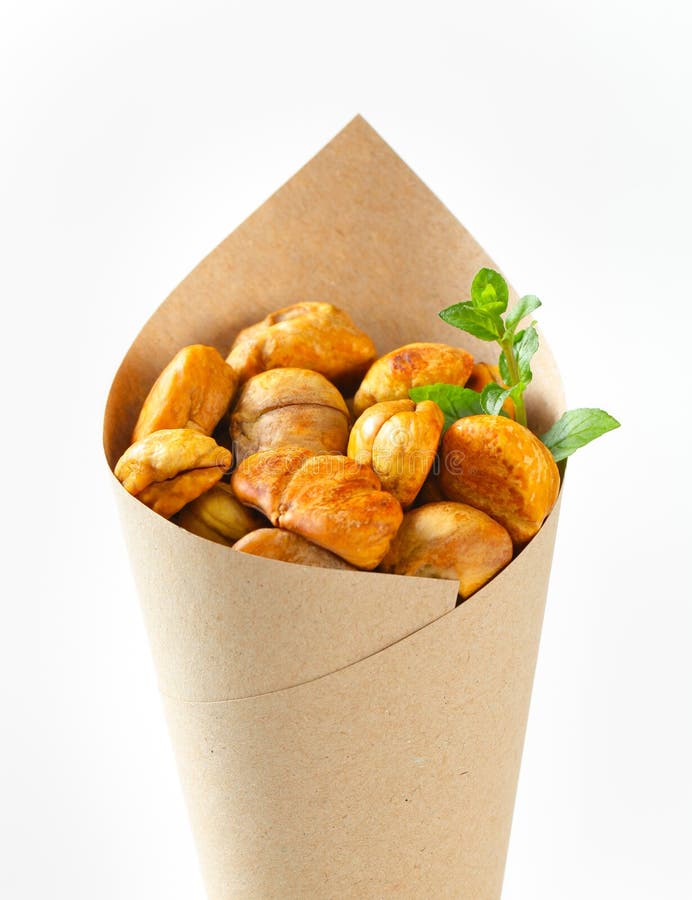 115 Roasted Chestnuts Paper Cone Stock Photos - Free & Royalty-Free ...
