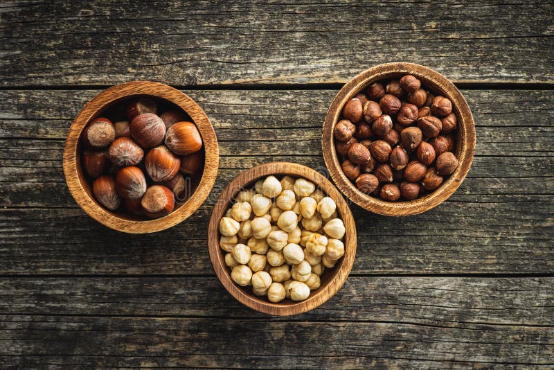 Peeled Roasted Hazelnut Kernels Stock Image - Image of natural, seed ...