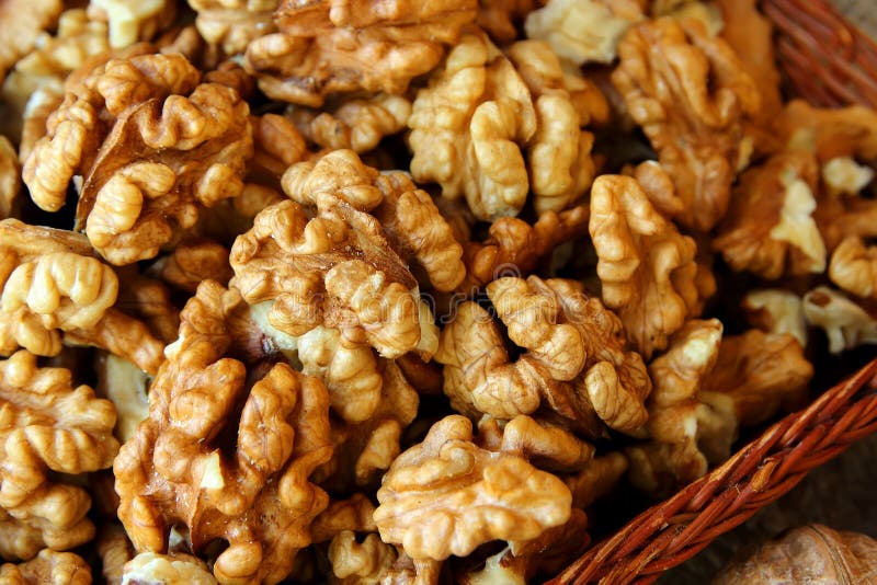 Walnuts Kernel Background stock photo. Image of closeup - 46729524