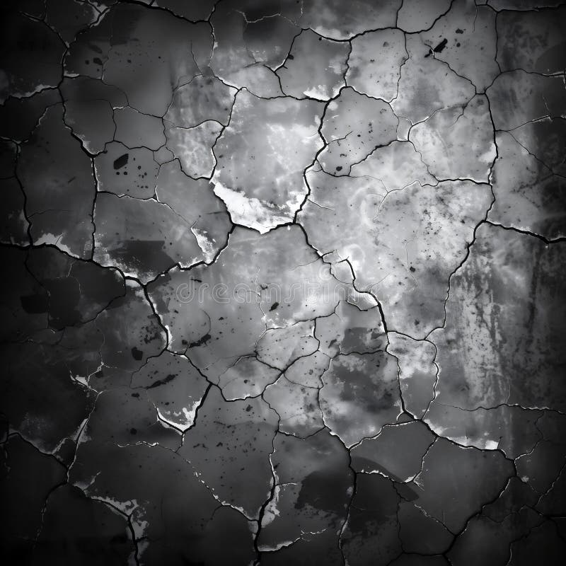 Peeling Paint Abstract Background with a Cracked Aged and Distressed Surface Texture Which is ...