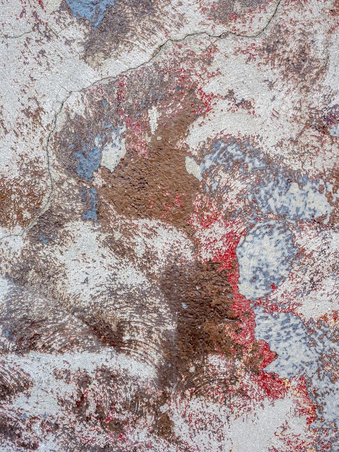 Peeling Paint on Building Wall Stock Photo - Image of scaped, peeling ...