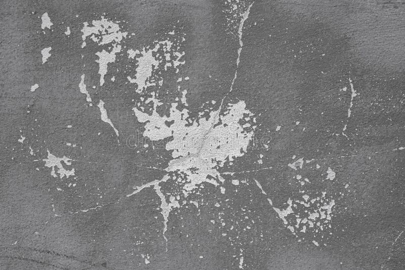 Peeling Paint and Cracked Gray Wall Texture Background. Weathered ...