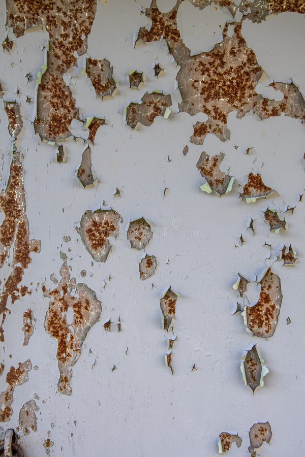 Peeling Paint from the Metal Surface, Rust and Corrosion of Metal ...