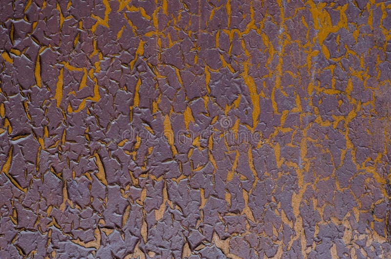 Peeling Paint on an Old Door. Old Peeled Wall. Old Peeling Paint. Stock ...