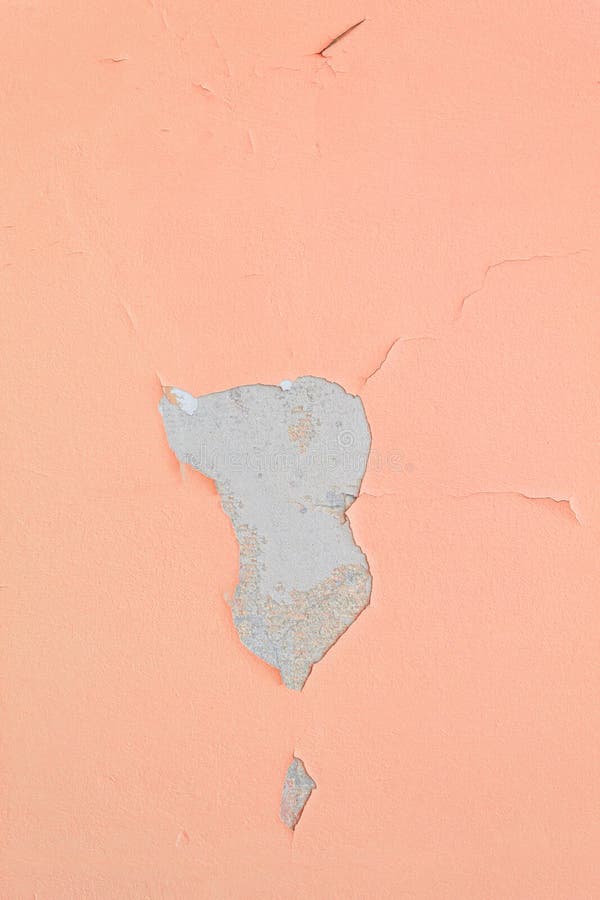 Peeling Paint and Plaster from the Wall Stock Photo - Image of ...