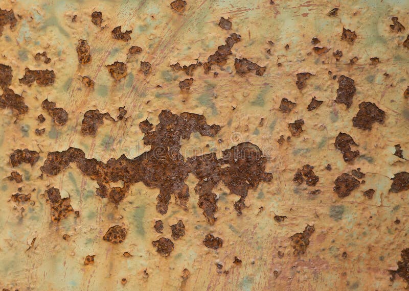 Peeling Paint and Rust Creating a Nice Texture Stock Photo - Image of ...