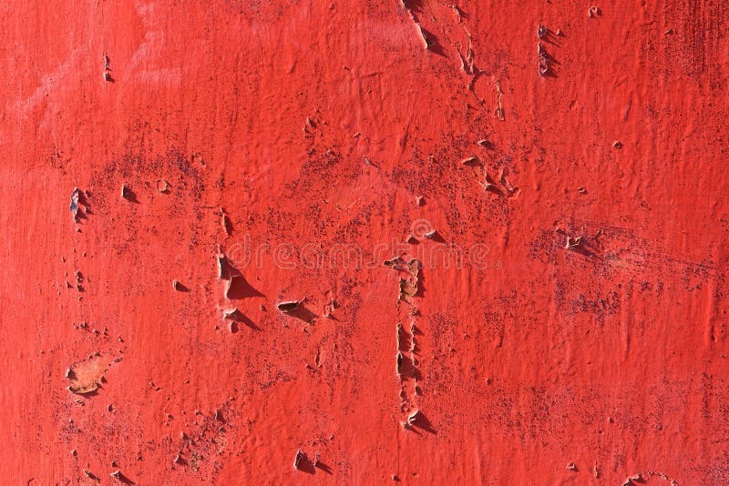 Peeling Paint on Rusty Metal Stock Image - Image of stained, peeling ...