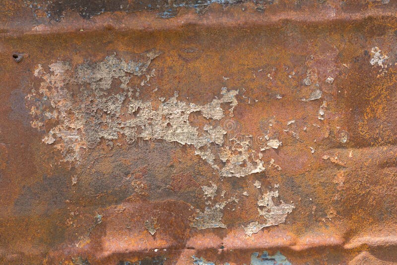 Peeling Paint and Rusty Old Metal Texture Stock Photo - Image of rusty ...