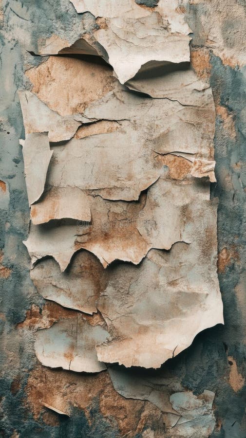 Peeling Paint Texture - Abstract Art from Decay Stock Photo - Image of ...