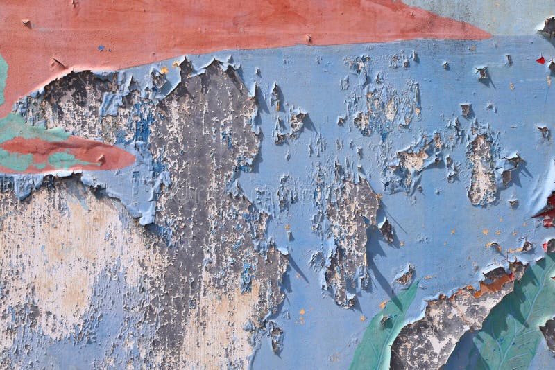 Peeling paint texture stock photo. Image of abstract - 228817808