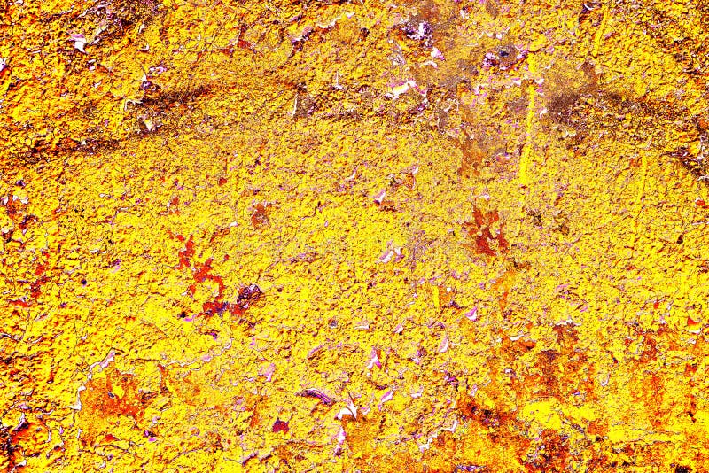 Peeling Paint on Wall Seamless Texture. Pattern of Rustic Grunge ...