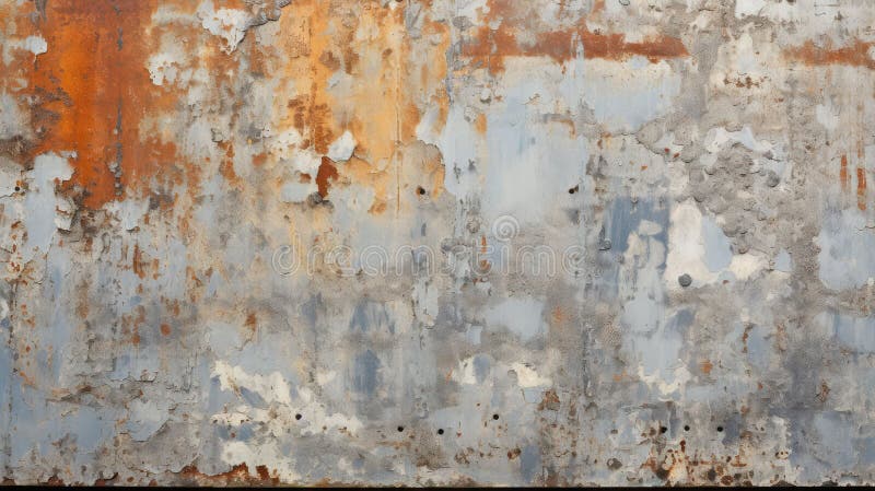 Peeling Rough Metal Texture Stock Photo - Image of decay, distressed ...