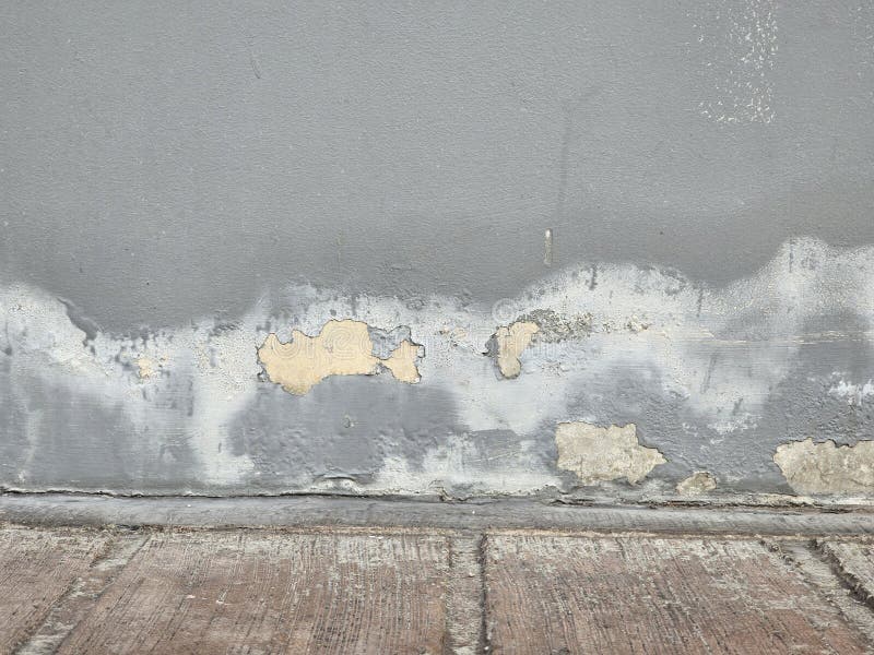 Peeling Wall Paint is Caused by Moisture and Mold Stock Image - Image ...