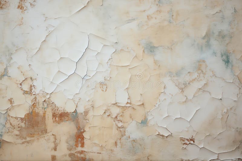 Peeling Wallpaper Wall Texture Stock Illustration - Illustration of ...