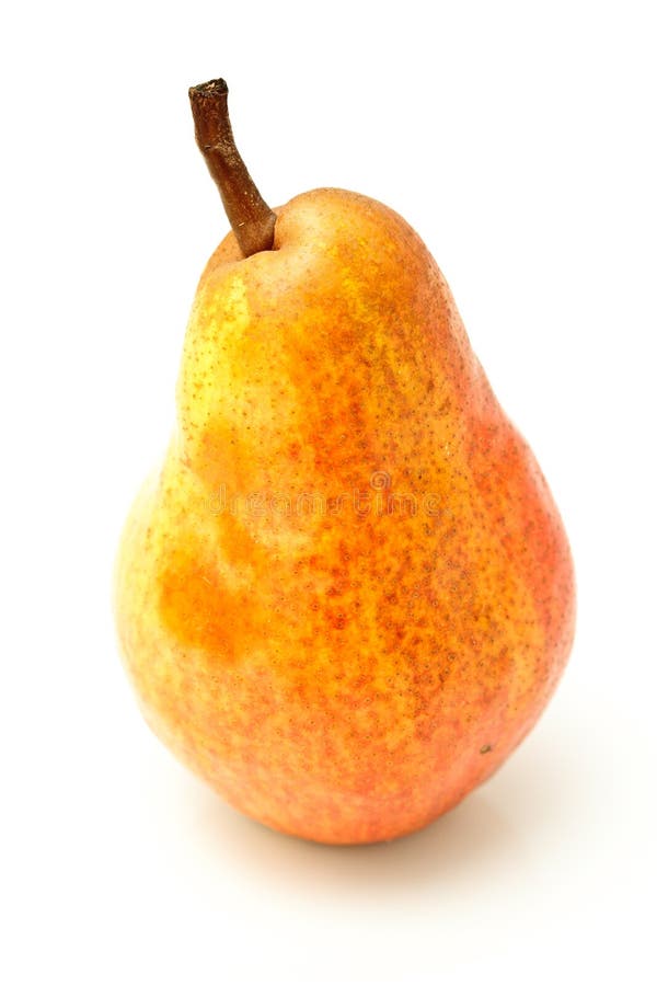 Rode peer stock foto. Image of naughty, kromme, één, peer - 30246322