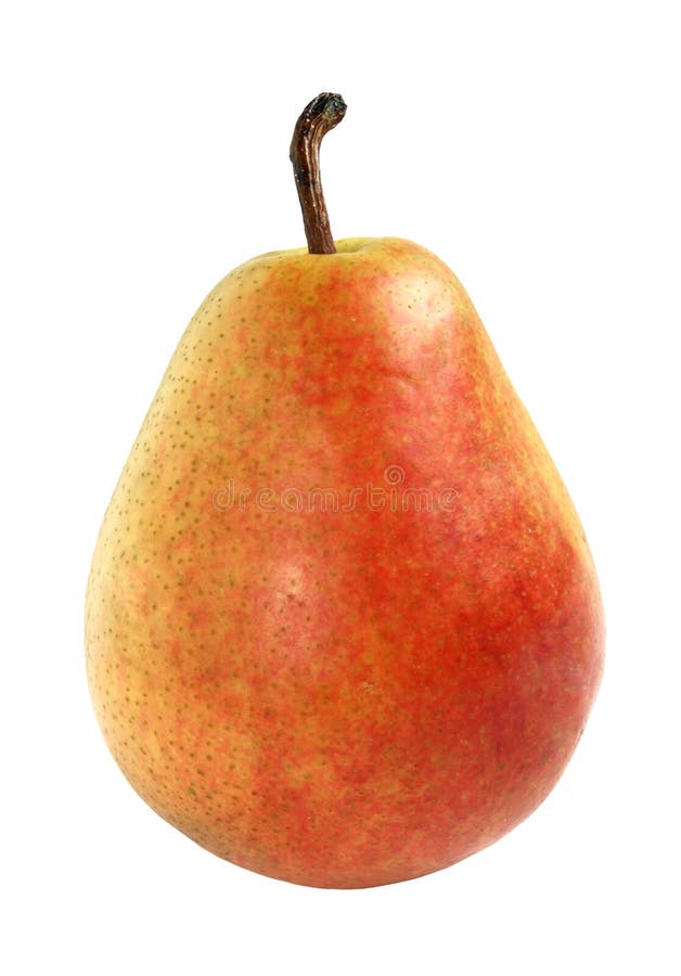 Peer stock foto. Image of rood, geïsoleerd, organisch - 11359584