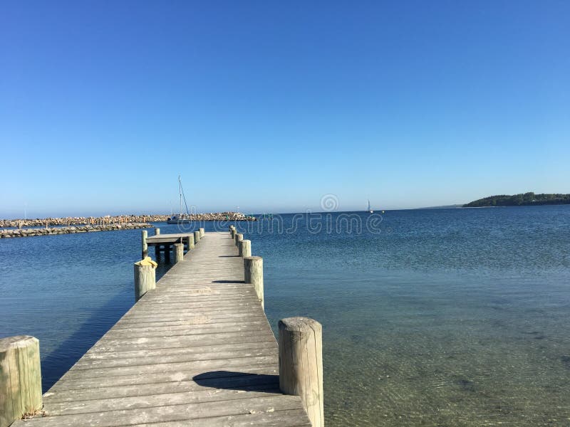 Peer stock image. Image of peer, summer, boat - 95854495