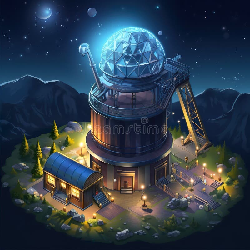 Observatories Astronomical Observatories with Telescopes and Stargazing ...