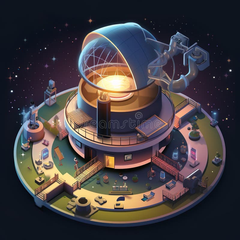 Observatories Astronomical Observatories with Telescopes and Stargazing ...