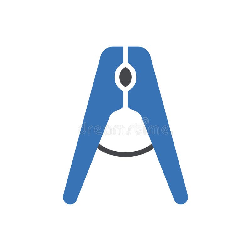 Peg Vector Glyph Colour Icon Stock Vector - Illustration of line ...